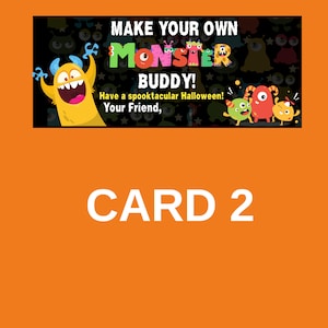 Halloween MONSTER Kit| Build Your Own Monster| Halloween Classroom ...