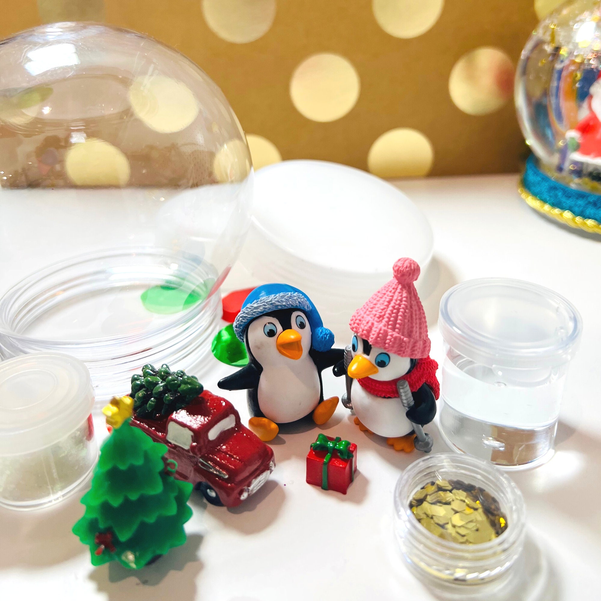 Snow Globe DIY KIT - Etsy