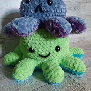 Reversible Octopus Plushie - Etsy