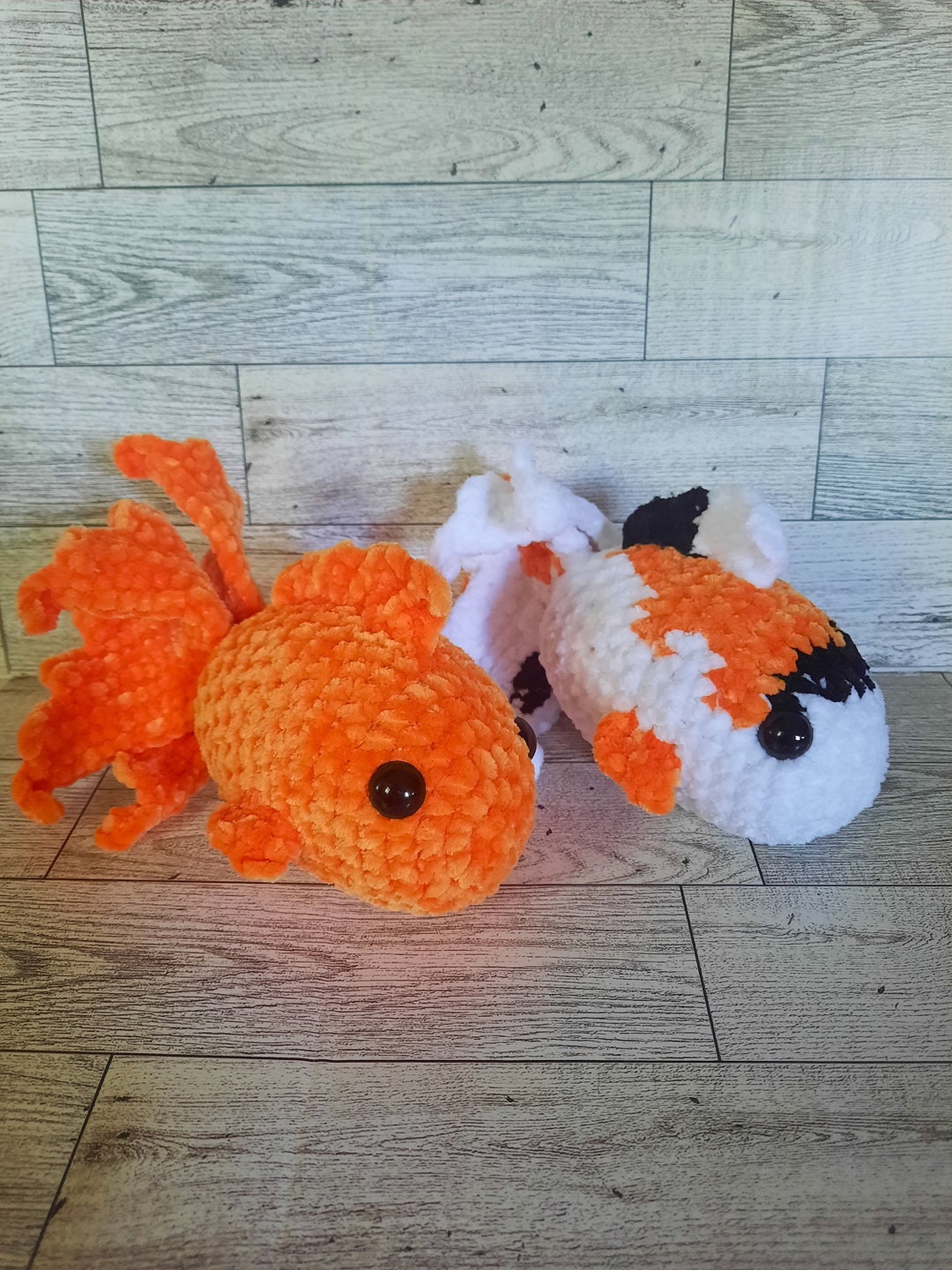 Crochet Goldfish Plushie - Etsy