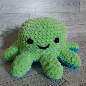 Reversible Octopus Plushie - Etsy