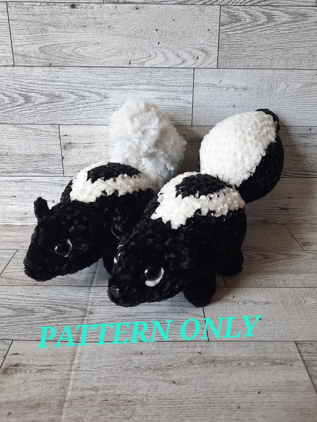 Crochet Skunk *PATTERN ONLY* - Etsy
