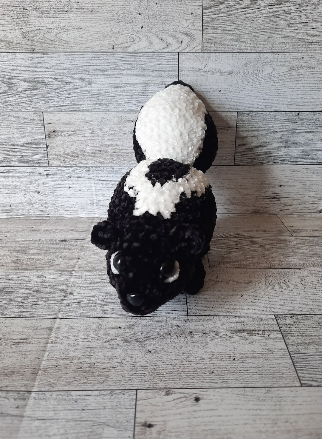 Crochet Skunk Plushie - Etsy