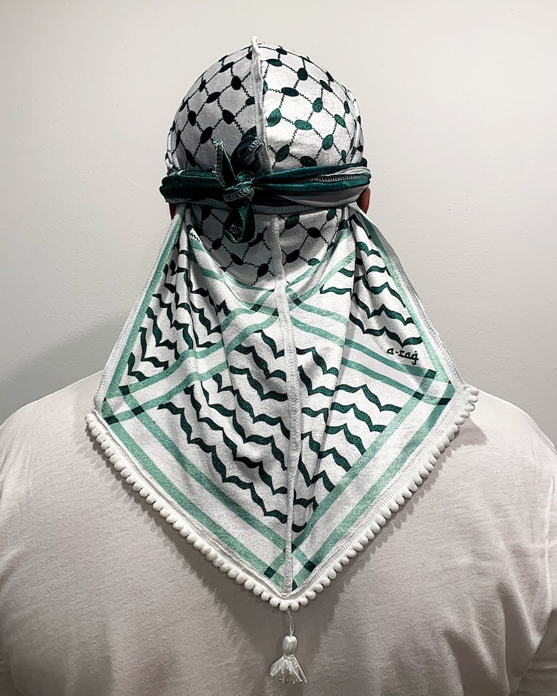 The Medina Velvet Arag - Keffiyeh Durags - Arab & African Inspired - Etsy
