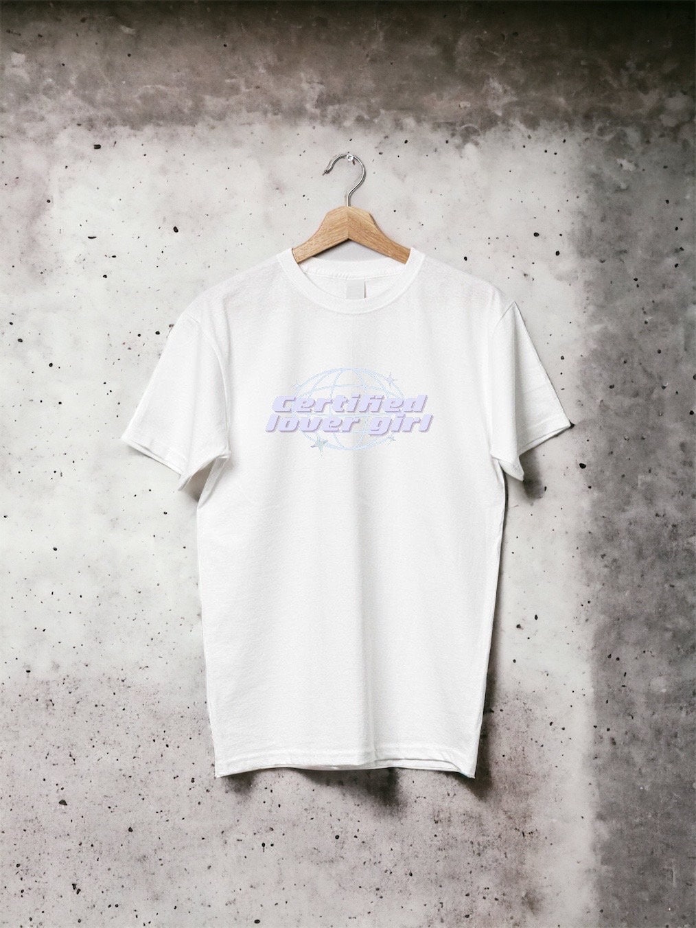 Certified Lover Girl, Y2k-inspired T-shirt, Colorful and Trendy Tee ...