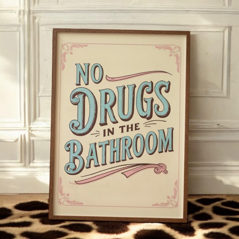 Dont Do Drugs Poster - Etsy