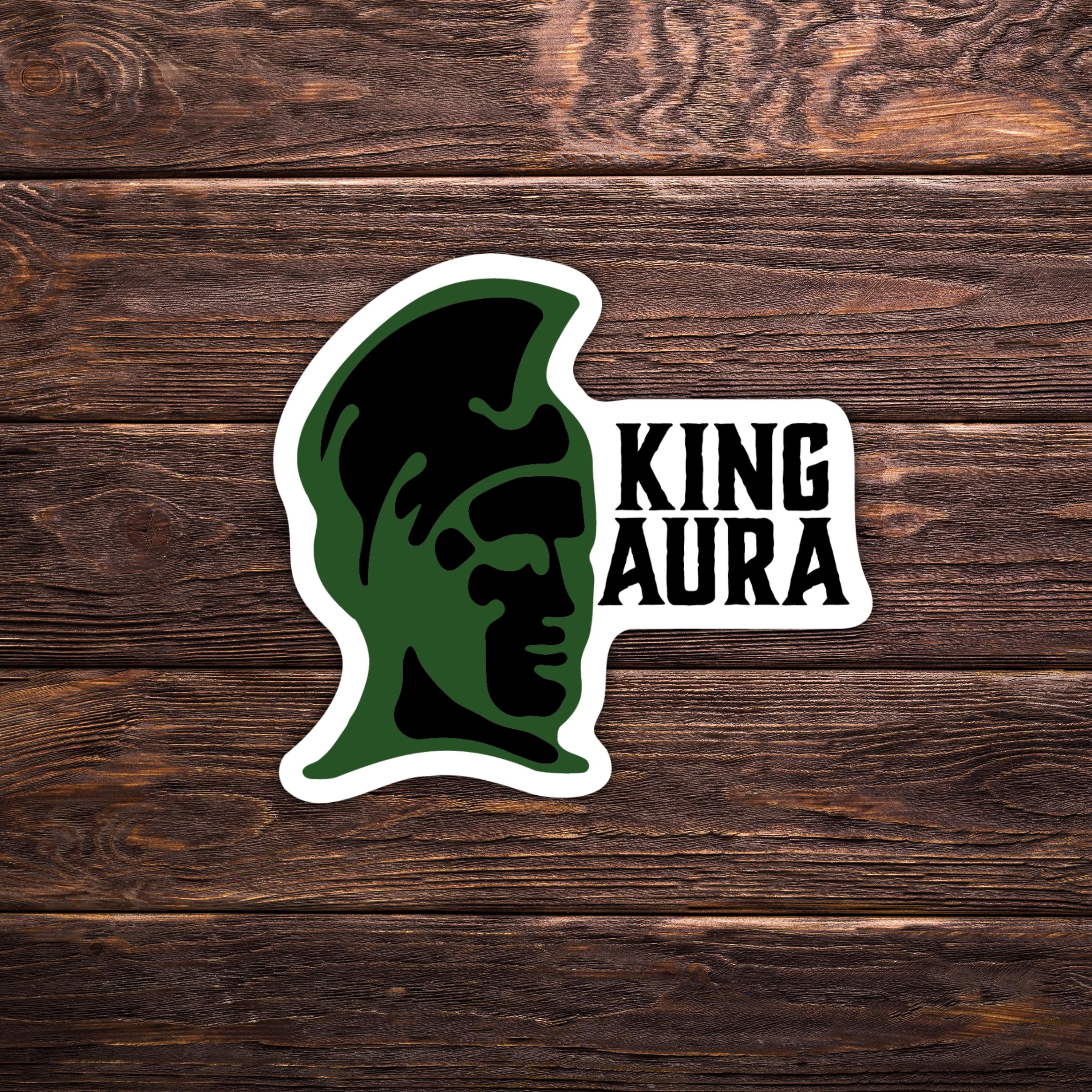 King Aura Sticker, Waterproof Sticker, Hawaii Stickers - Etsy