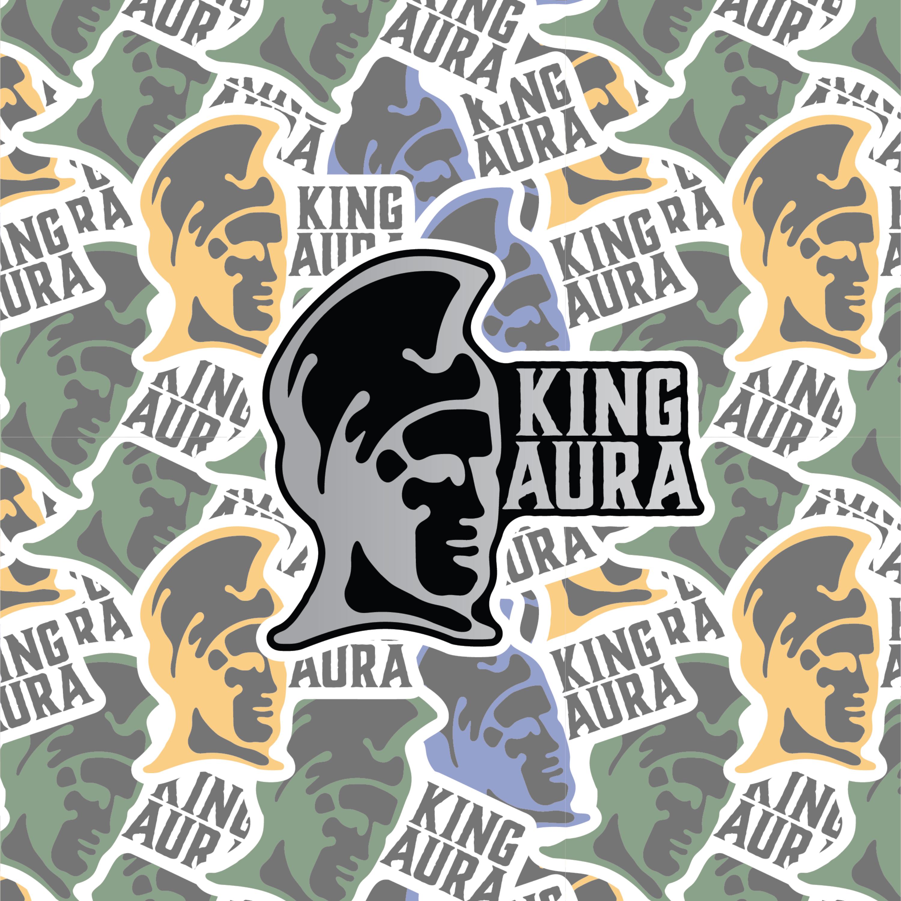 King Aura Sticker, Waterproof Sticker, Hawaii Stickers - Etsy