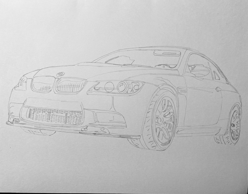BMW M3 (E92) #2 - Etsy
