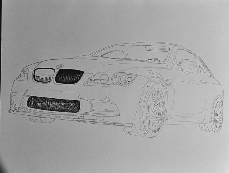 BMW M3 (E92) #2 - Etsy