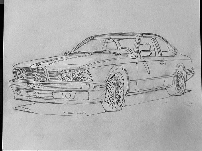 1989 BMW 635csi (E24) - Etsy