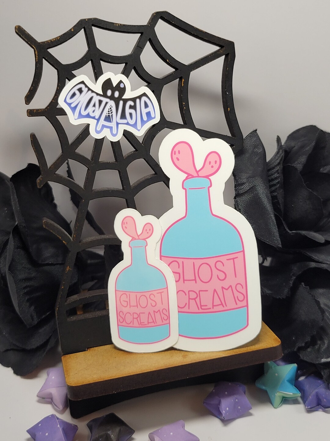 Spooky Ghost Screams Potion-crafting Spell Bottle Jar With - Etsy