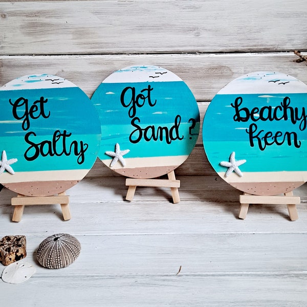 Wooden Beach Signs - Etsy