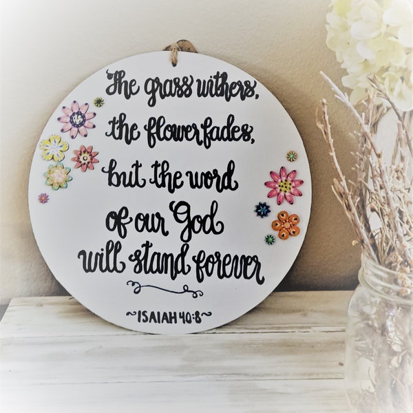 Scripture Sign - Etsy
