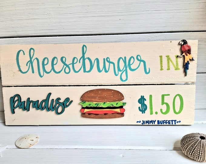 Jimmy Buffett Sign, Margaritaville, Cheeseburger in Paradise ...