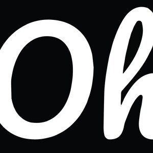 Ohio SVG Cut Files Bundle Digital Download, Script Fonts, State Shape ...