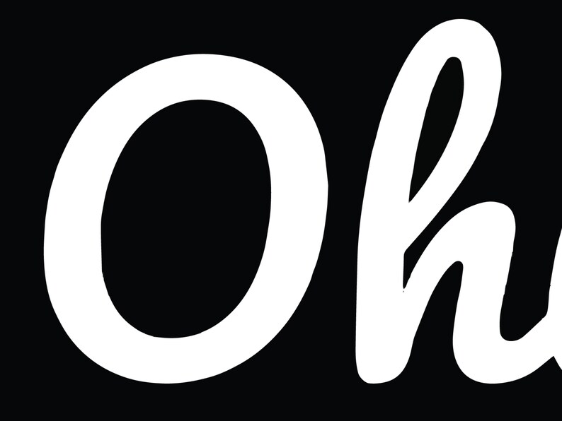 Ohio SVG Cut Files Bundle Digital Download, Script Fonts, State Shape ...