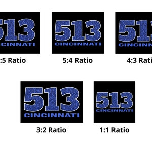 Cincinnati Neighborhoods Digital Art Print, Black, Blue, & White Ohio ...