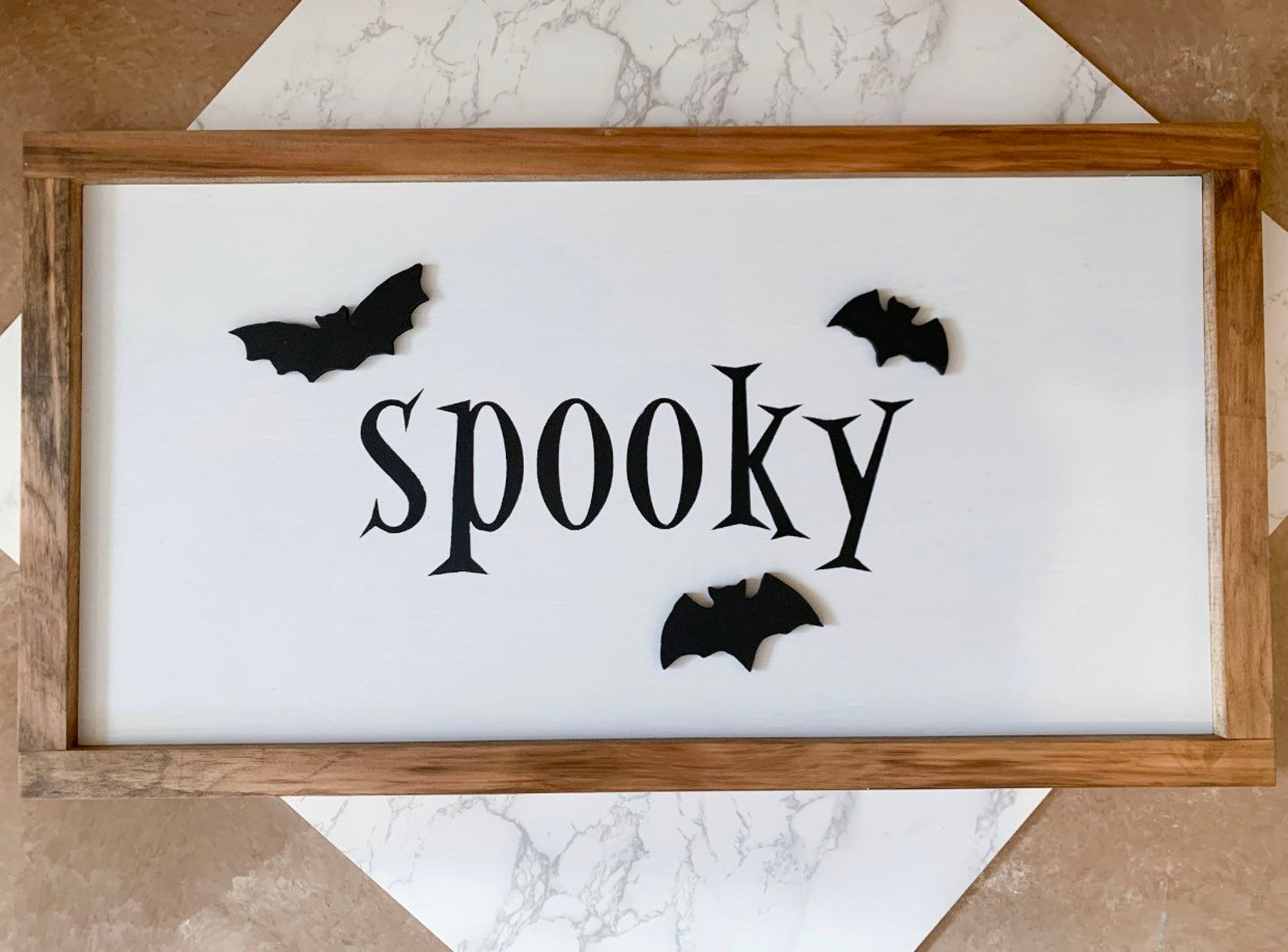 Spooky Halloween Sign - Etsy