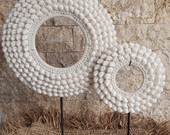 Decorative Papua Necklace, Shells Stand, Bali Decor, Home Decoration ...