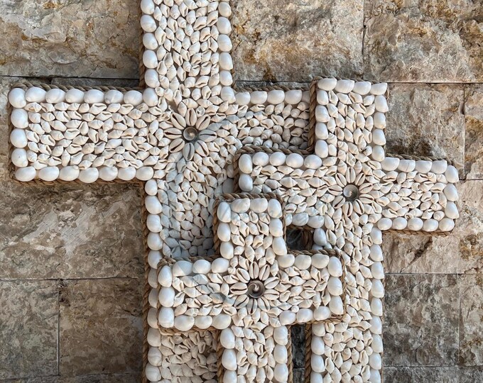Seashell Cross - Etsy