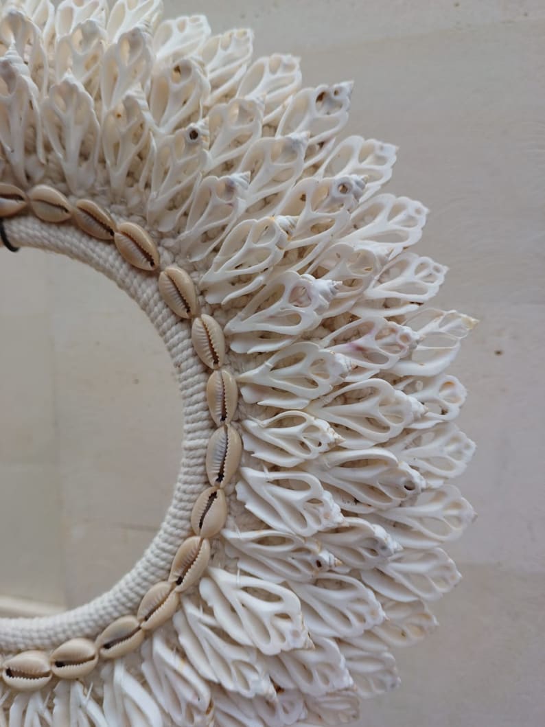 Decorative Papua Necklace, Shells Stand, Bali Decor, Home Decoration ...