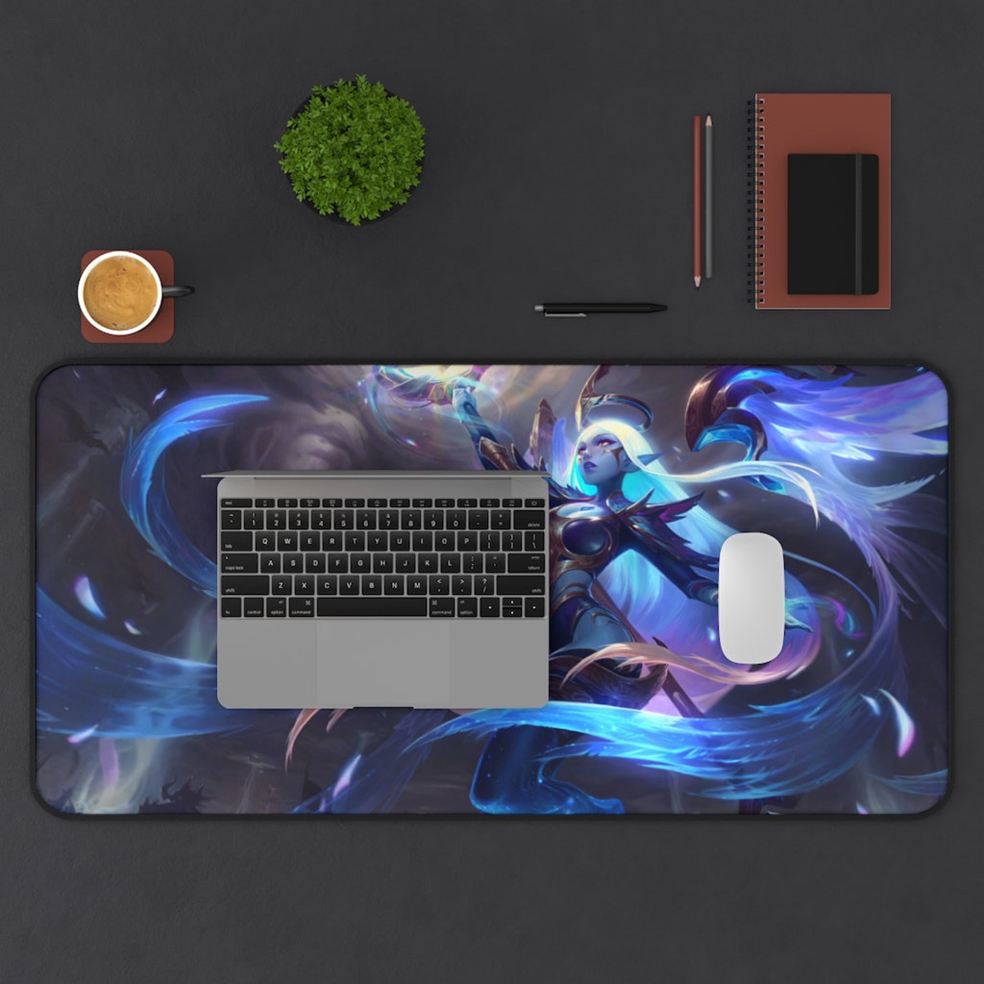 Dawnbringer Soraka LoL Desk Mat - League Of Legends Desk Mat