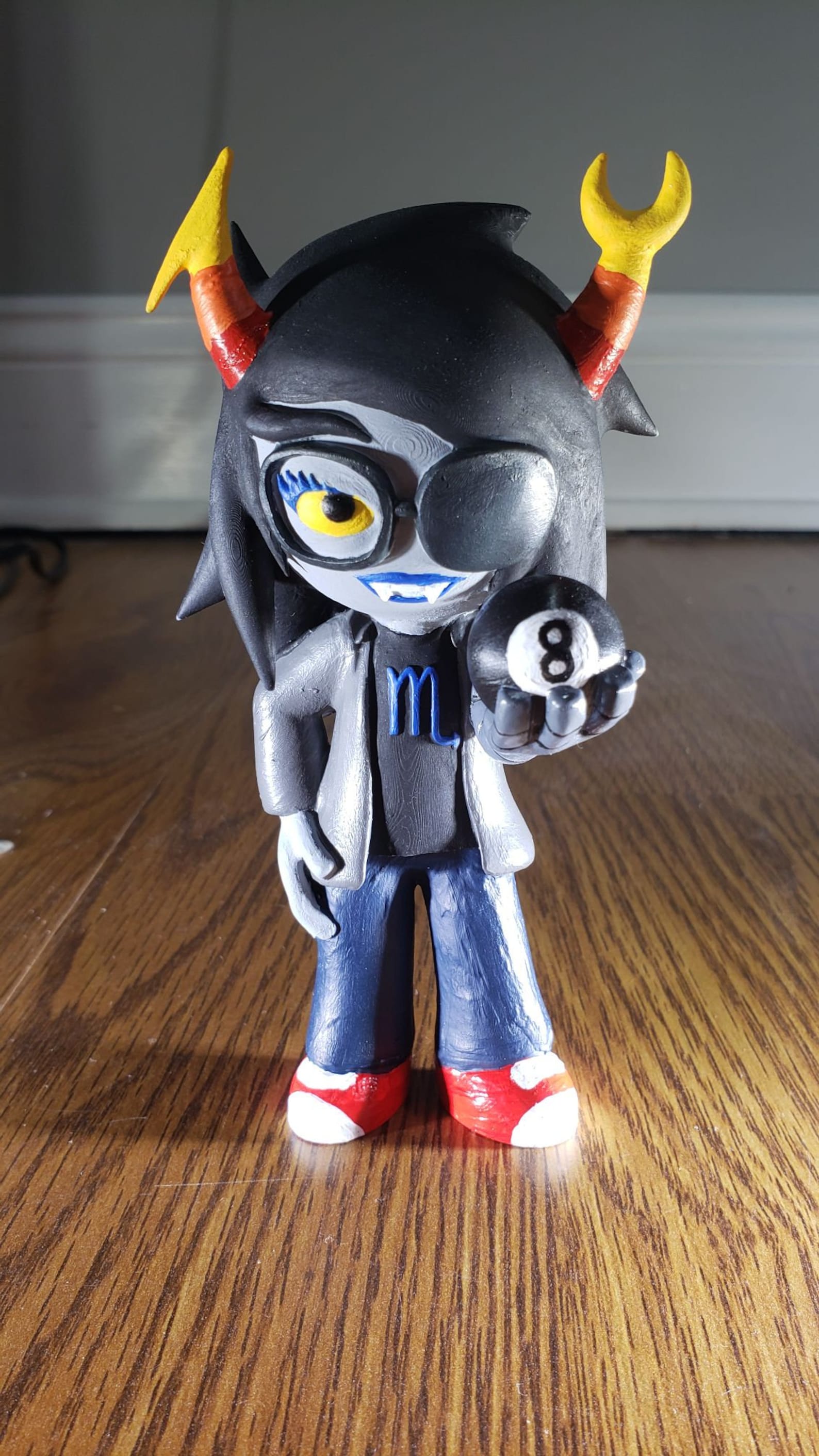 Handpainted Vriska Serket Homestuck Figure - Etsy
