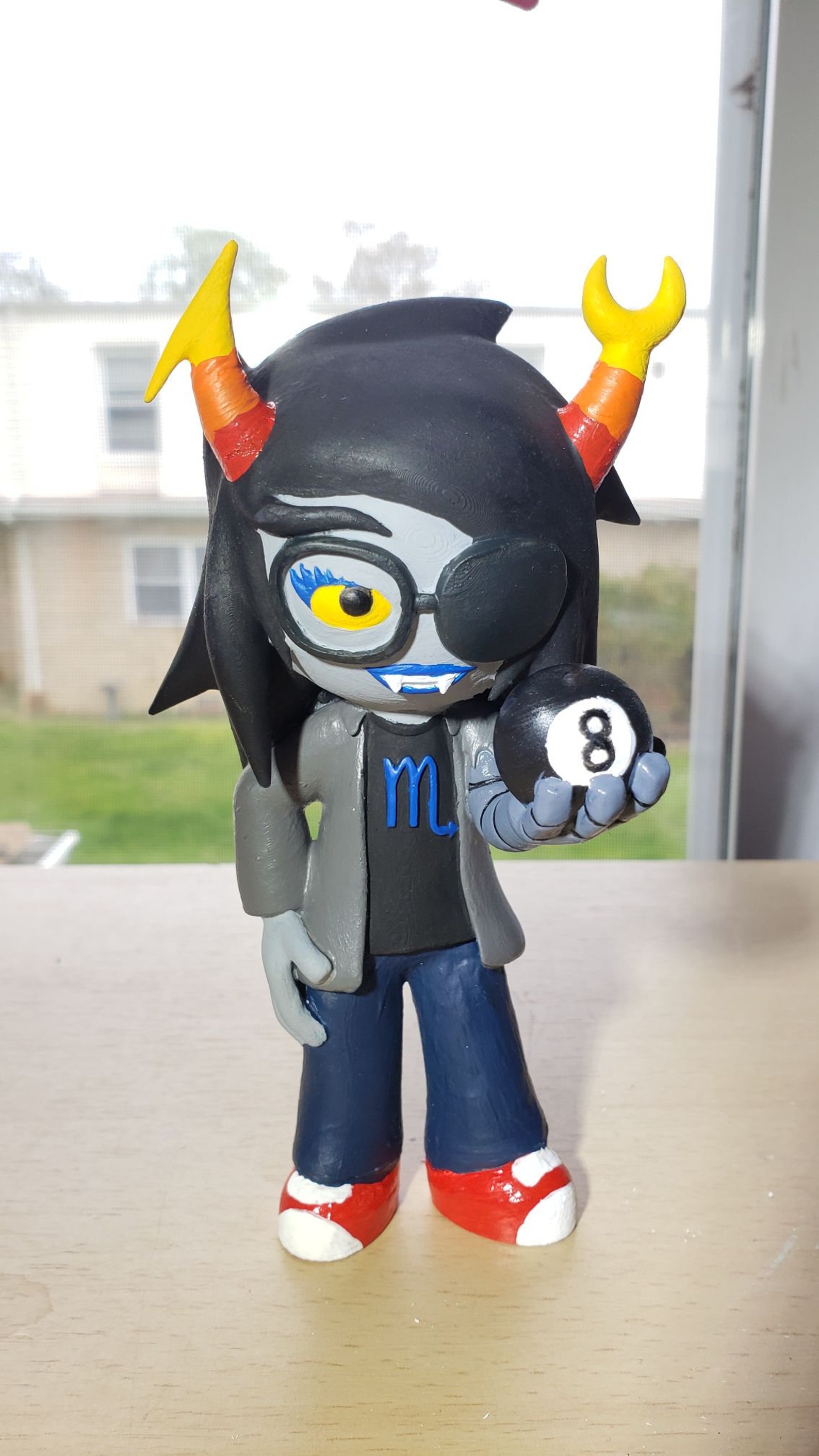 Handpainted Vriska Serket Homestuck Figure - Etsy