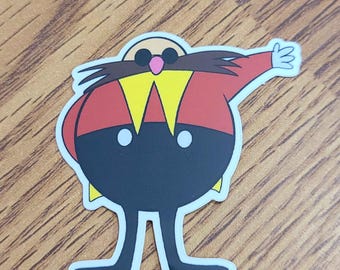 Dr. Eggman Sticker - Etsy