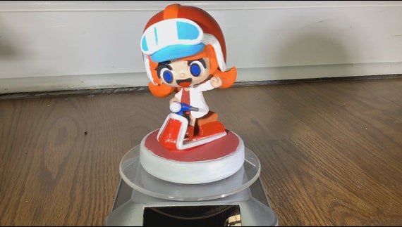 Handpainted Mona Figure Warioware | Etsy