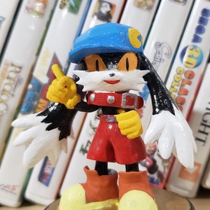 Handpainted Klonoa Amiibo Style Figure - Etsy