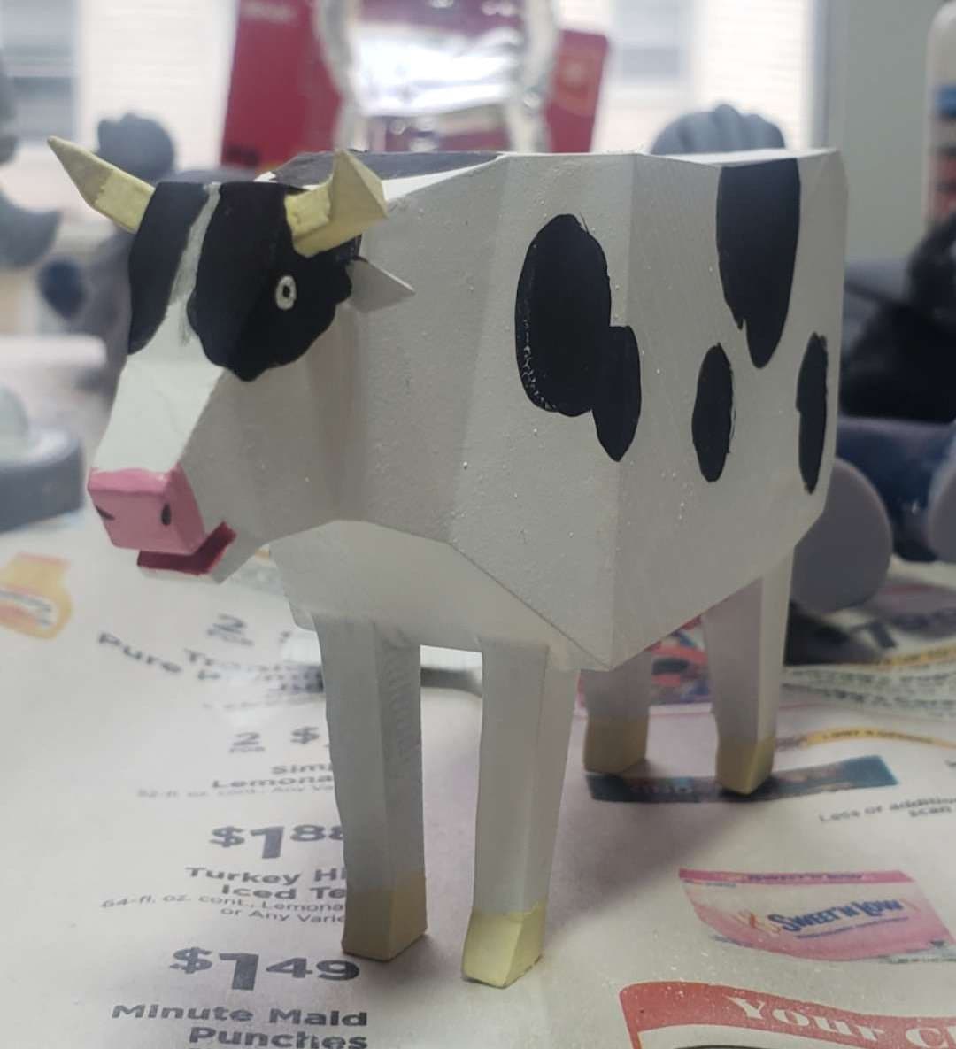 Handpainted Katamari Cow Figure Katamari Damacy - Etsy Canada