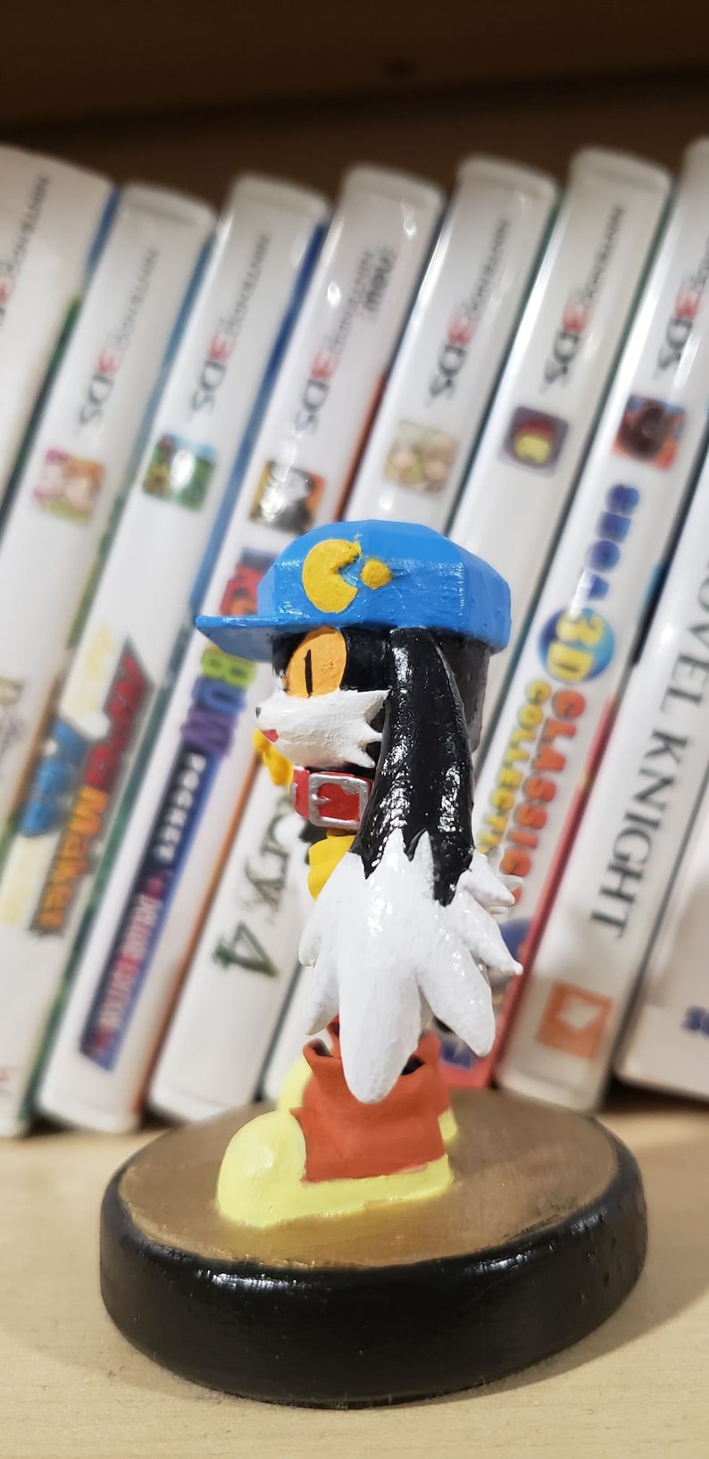 Handpainted Klonoa Amiibo Style Figure - Etsy