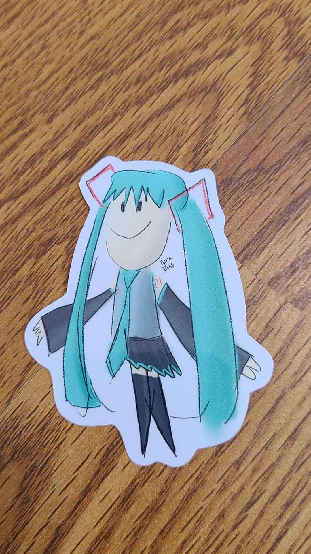 Hatsune Miku Sticker - Etsy