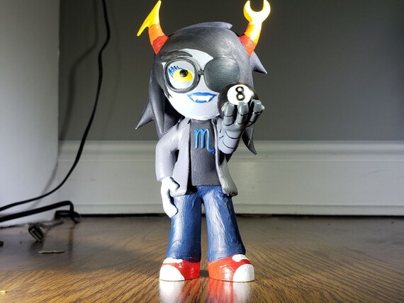 Handpainted Vriska Serket Homestuck Figure - Etsy