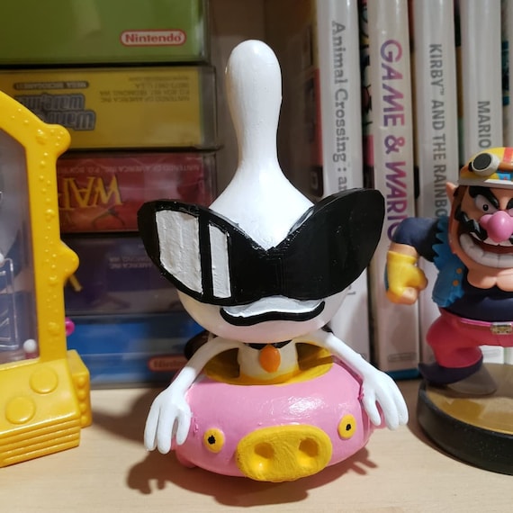 Handpainted Orbulon Figure Warioware | Etsy