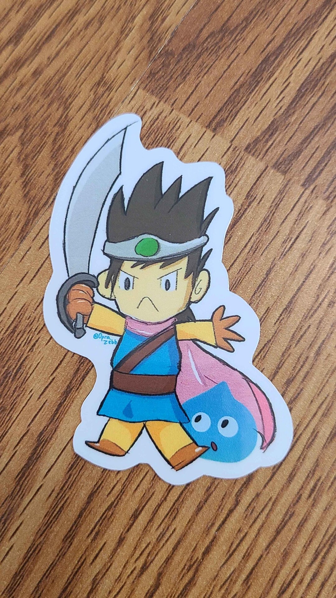 Dragon Quest III Hero Erdrick Sticker - Etsy