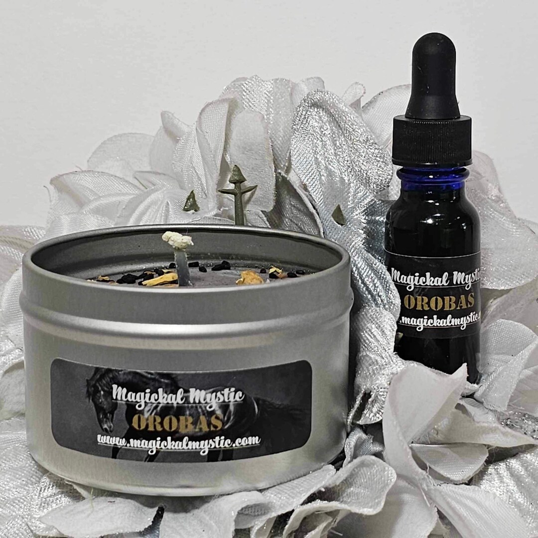 Orobas Oil and Candle Combo - Etsy