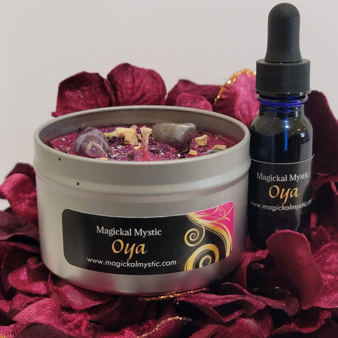 Oya Ritual Candle and Oil Combo - Etsy