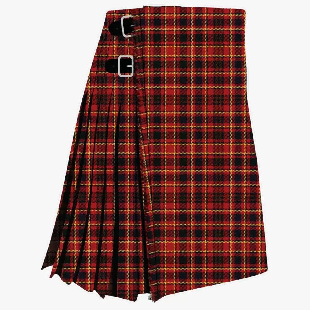 Men's Scottish Clan Munro Tartan Kilt Handmade Traditional 8 Yard Kilts ...