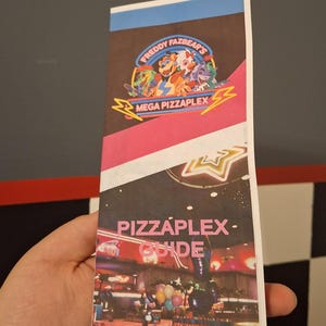 FNAF Security Breach Pizzaplex Map | Digital Download - Etsy