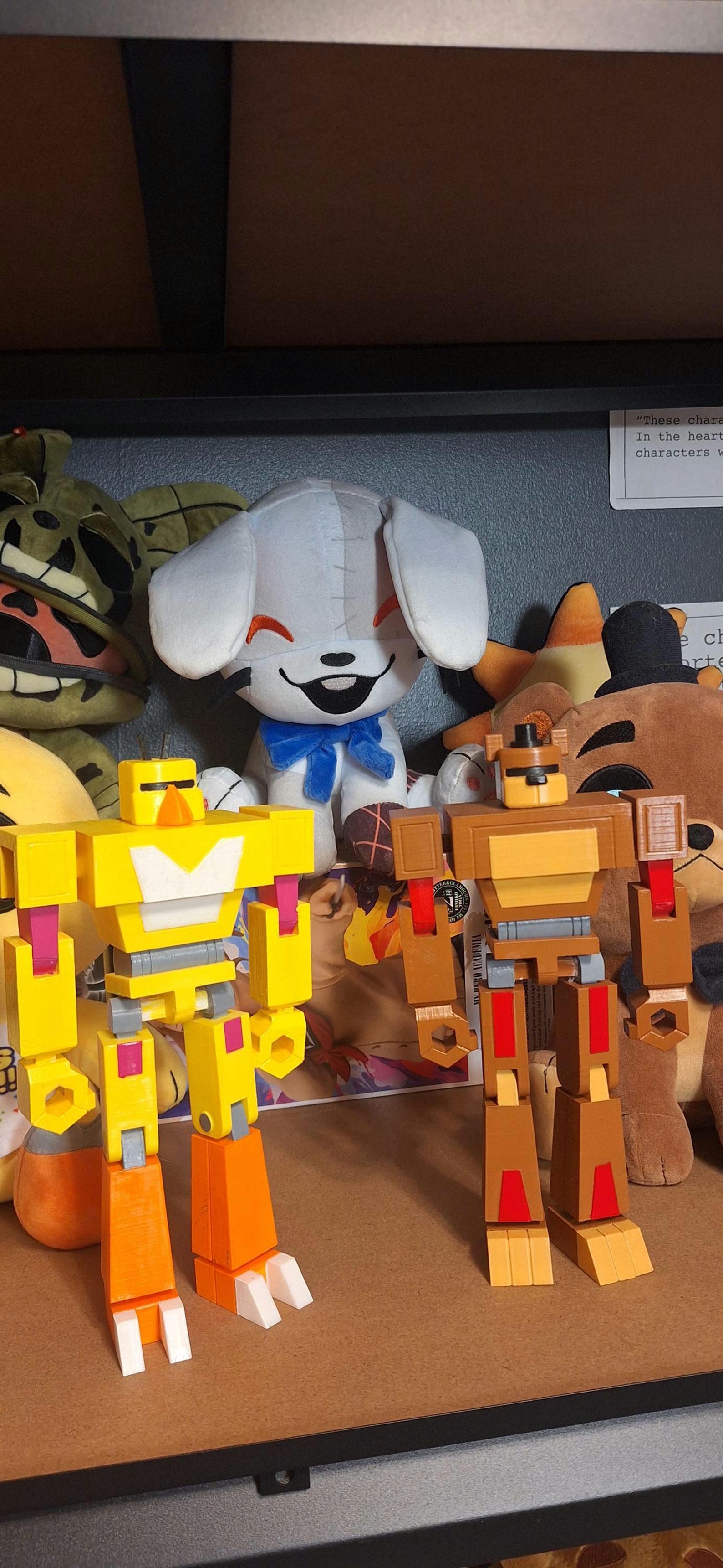 Five Nights at Freddys Fazforce Figures |hand Painted| - Etsy