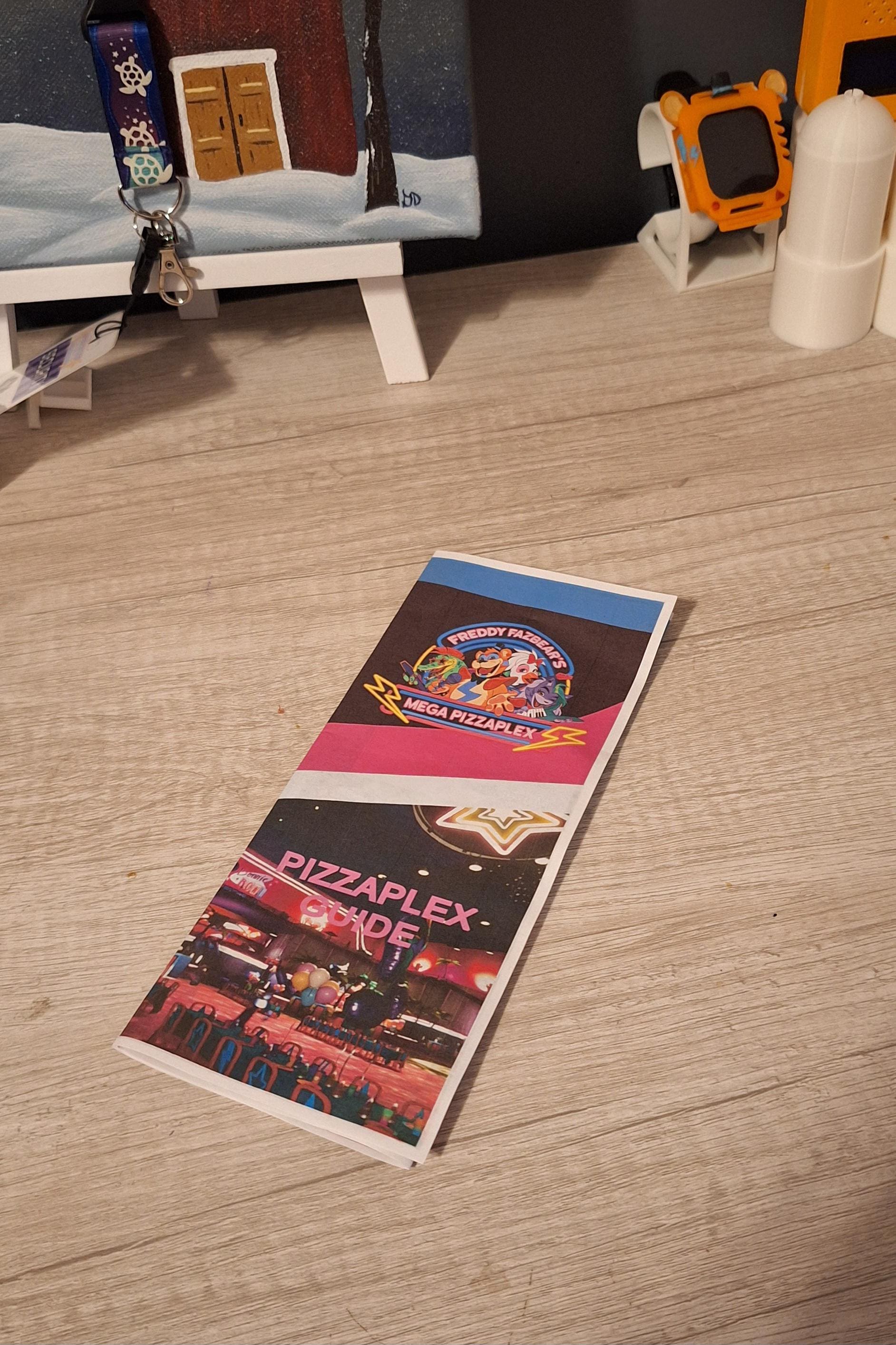 FNAF Security Breach Pizzaplex Map | Digital Download - Etsy