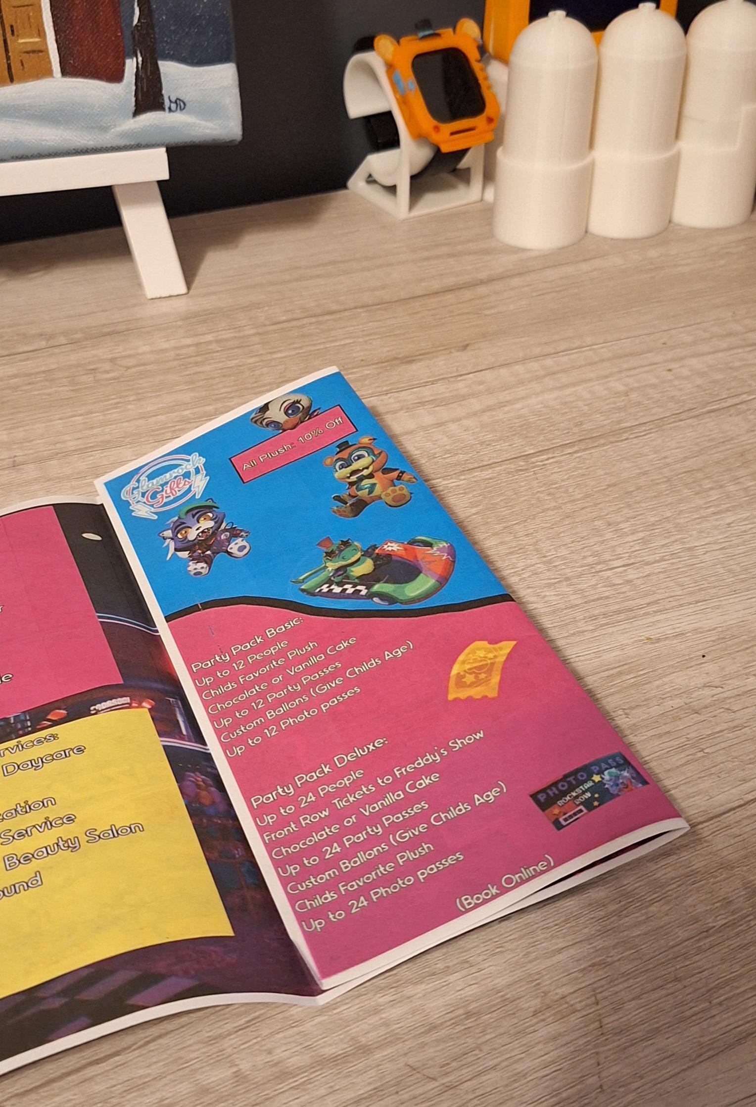 FNAF Security Breach Pizzaplex Map | Digital Download - Etsy