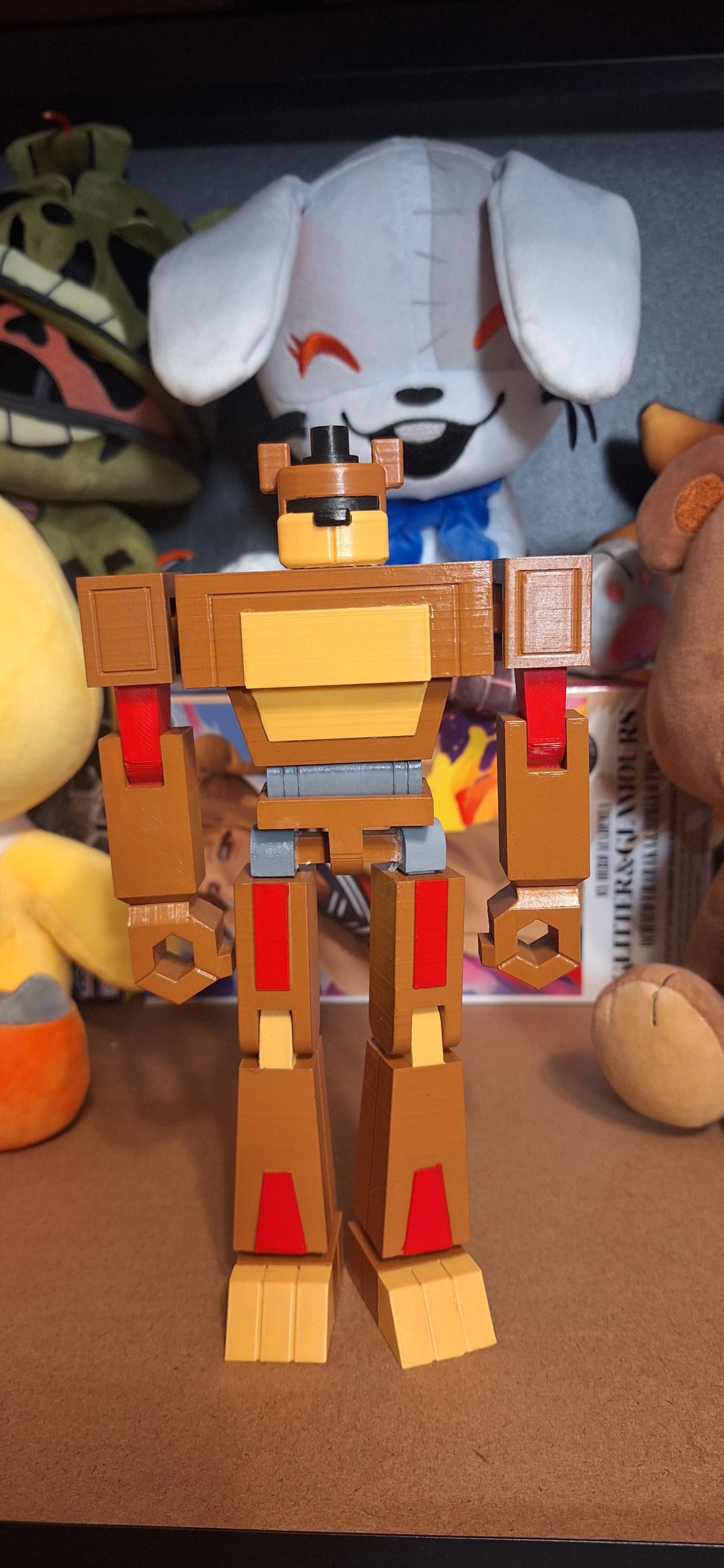 Five Nights at Freddys Fazforce Figures |hand Painted| - Etsy