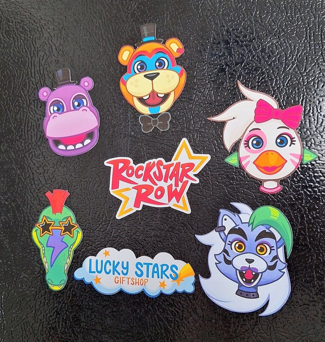 FNAF Security Breach Magnets - Etsy