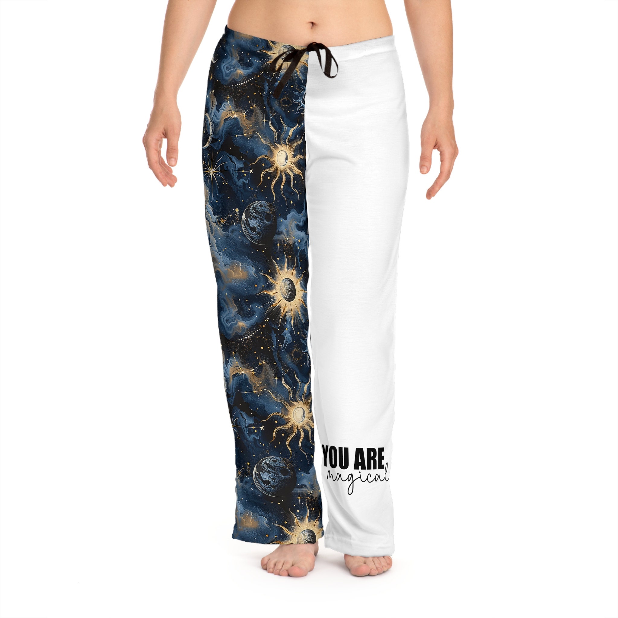 Celestial Pattern Pajama Pants, Inspirational Clothing, Astrology ...
