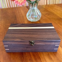 Wooden Keepsake Box - Etsy
