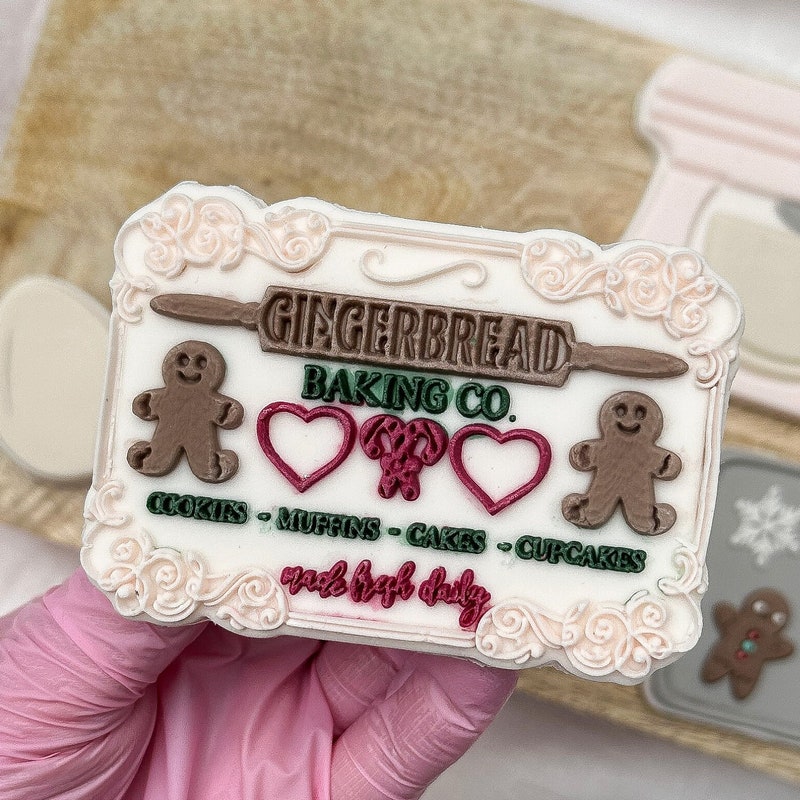 Gingerbread Stamp - Etsy